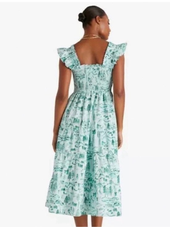 Hill House | Dresses | Hill House The Ellie Nap Dress In Green Ski ...